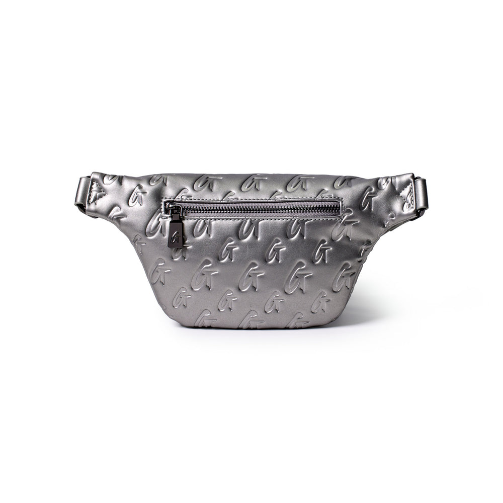 Monogram Mini Fanny Pack Platinum - Chic Comfort with a Touch of Flash