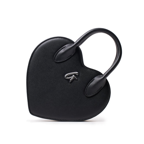 GLAM-AHOLIC BLACK HEART BAG
