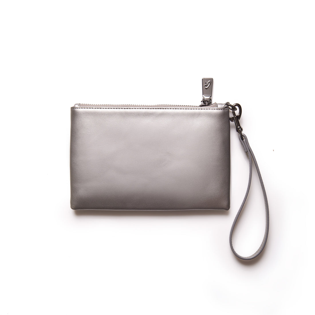 Affordable Luxury Platinum Mini Wristlet
