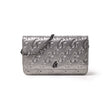 PLATINUM MONOGRAM WALLET ON CHAIN-GUNMETAL | Versatile Wallet for Work ...