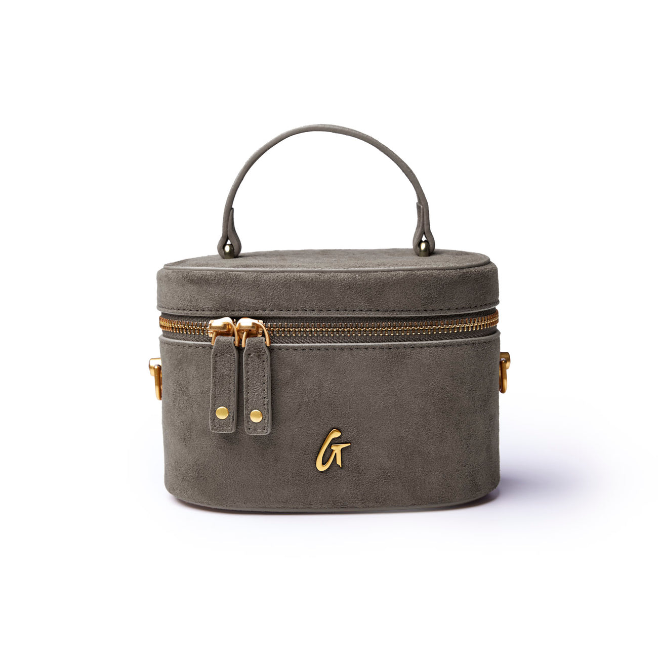 Mini Suede Vanity Bag | Olive Green | Soft & Versatile Handbag - Glam ...