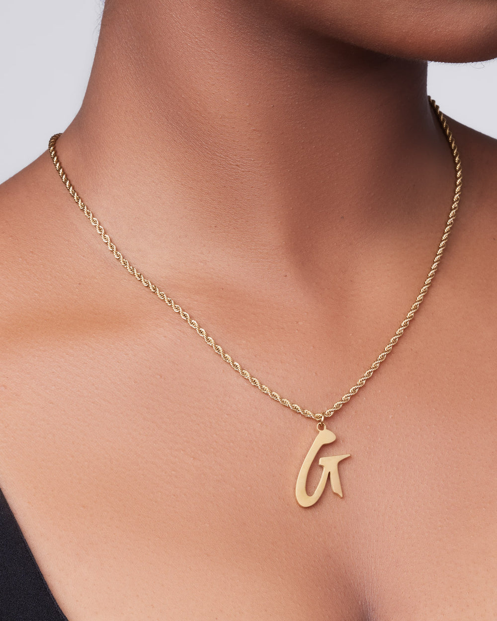 GAL Necklace - Gold | Minimalist Statement Piece for Daily Wear | Glam ...
