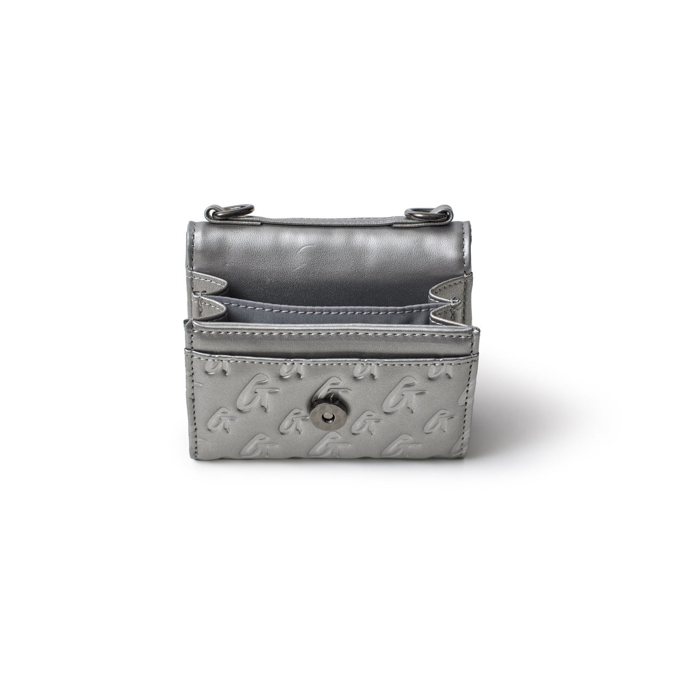 MONOGRAM PLATINUM COMPACT WALLET