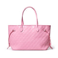 Monogram Glam Tote Mirror Light Pink - Vegan Leather Tote with ...