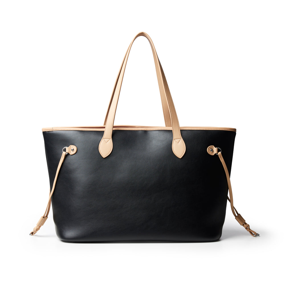 Glam Tote - Black Pink | Spacious Luxury Handbag | Iconic Logo | Glam ...
