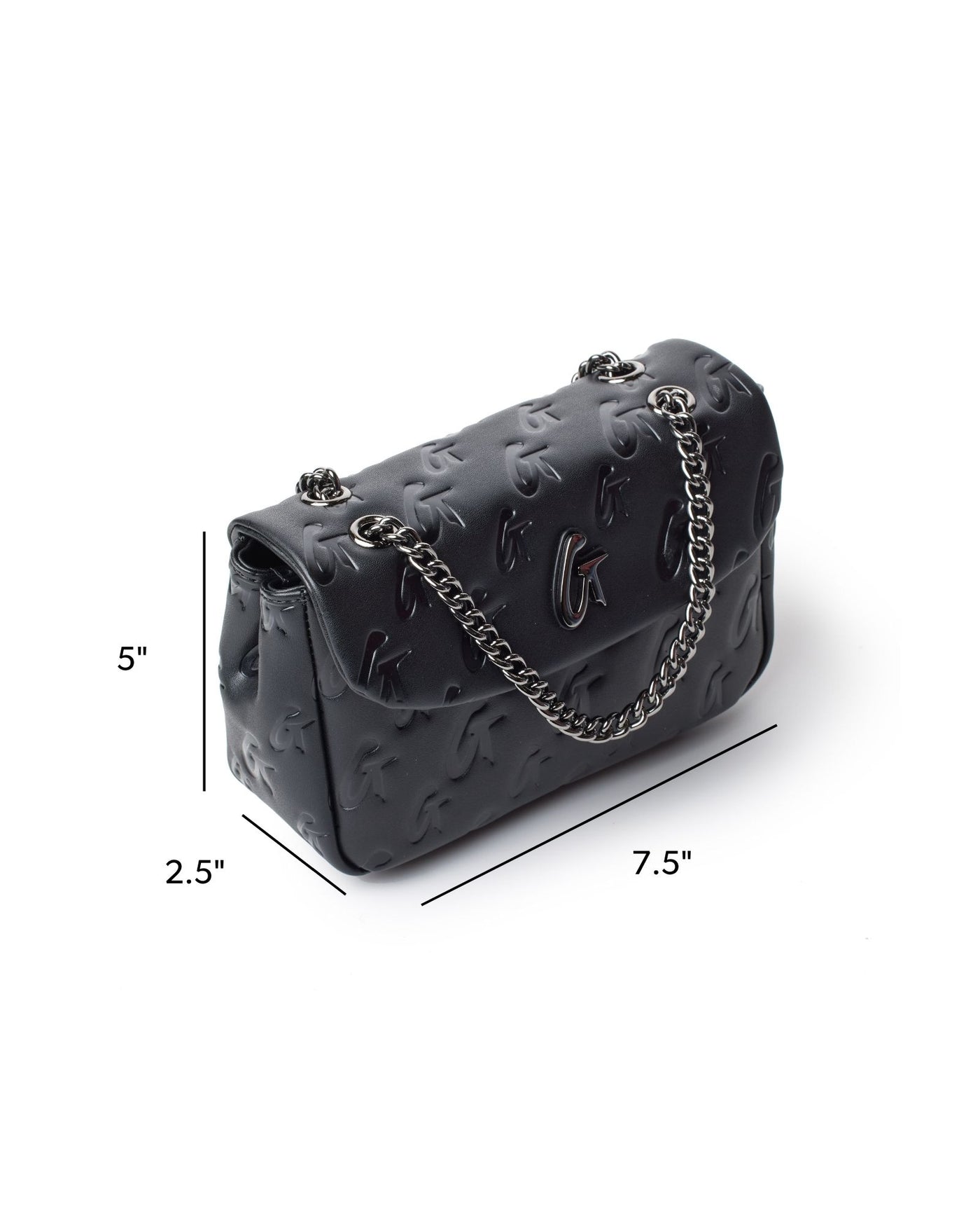 Monogram Mini Classic Flap Bag Matte Black - Luxe Feminine Staple