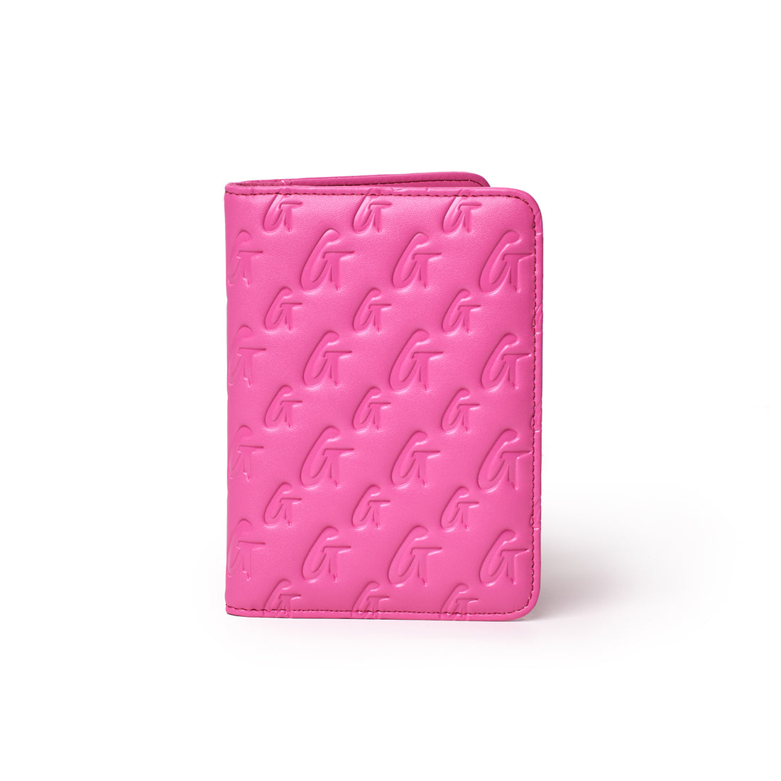 Glam-Aholic Lifestyle Monogram Hot Pink Passport Holder - Stylish ...