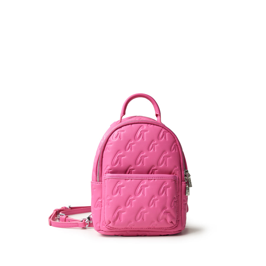 Monogram Mini Backpack Hot Pink - Versatile, Accessible, and Adorable