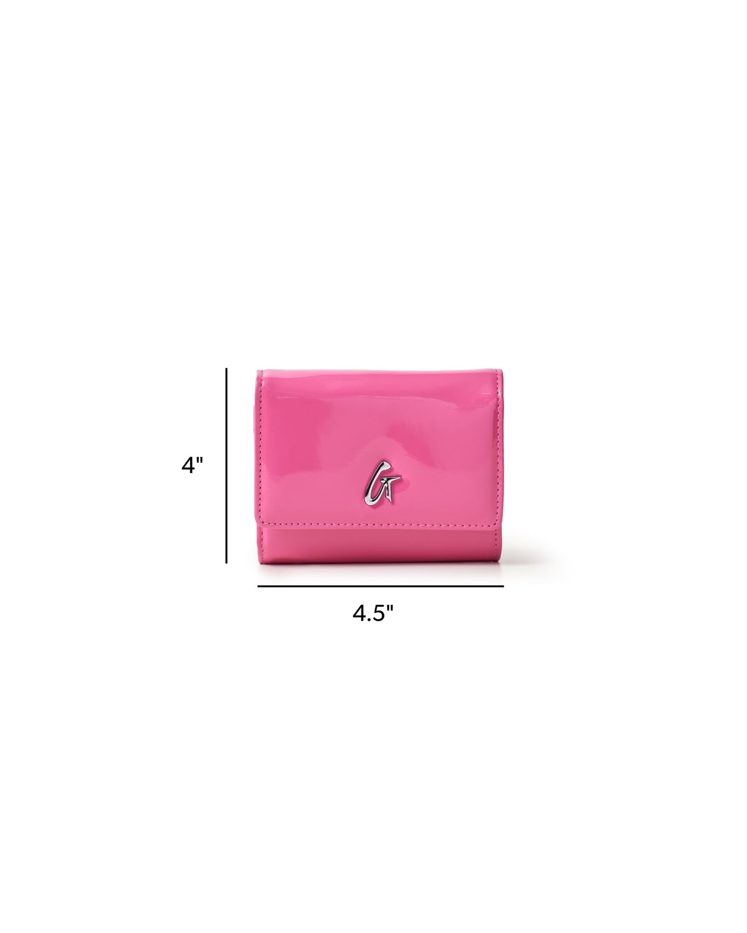 Glam-Aholic Lifestyle Compact Wallet - Stunning Hot Pink Design