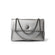 Glam-Aholic Lifestyle Platinum Vegan Leather Flap Bag - Luxury for ...