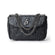 MONOGRAM MINI CLASSIC FLAP BAG MATTE BLACK