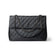 MONOGRAM LARGE CLASSIC FLAP BAG MATTE BLACK