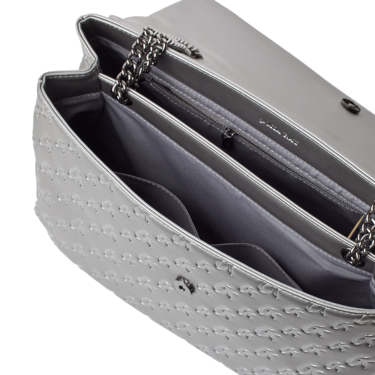 MONOGRAM XL CLASSIC FLAP BAG PLATINUM - Spacious luxury with versatile ...