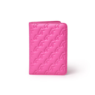Glam-Aholic Lifestyle Monogram Hot Pink Passport Holder - Stylish ...